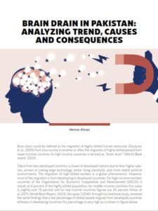 Brain Drain in Pakistan: Analyzing Trend, Causes and Consequences