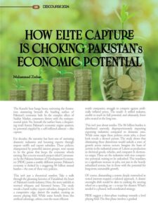 How Elite Capture is Choking Pakistan's Economic Potential