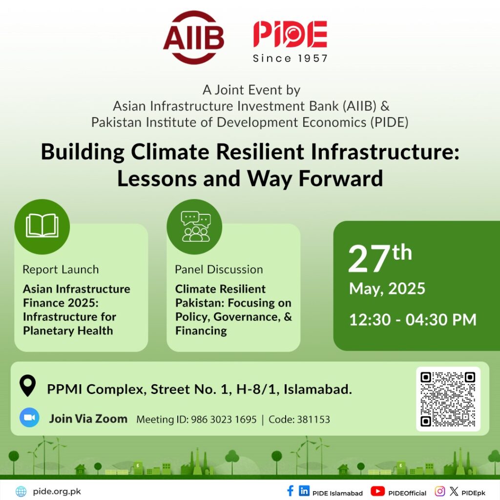 Building Climate Resilient Infrastructure: Lessons and Way Forward