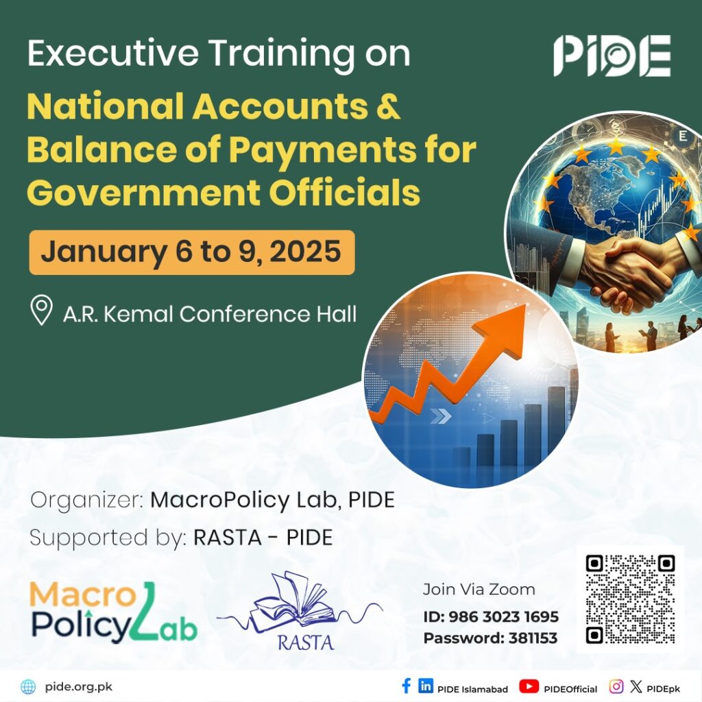 Executive Training on National Accounts & Balance of Payments for ...