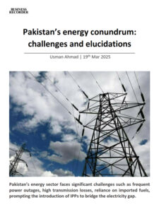 Pakistan’s energy conundrum: challenges and elucidations