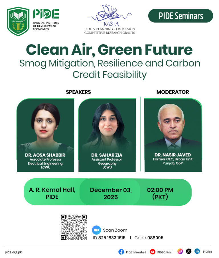 Clean Air, Green Future: Smog Mitigation, Resilience and Carbon Credit ...