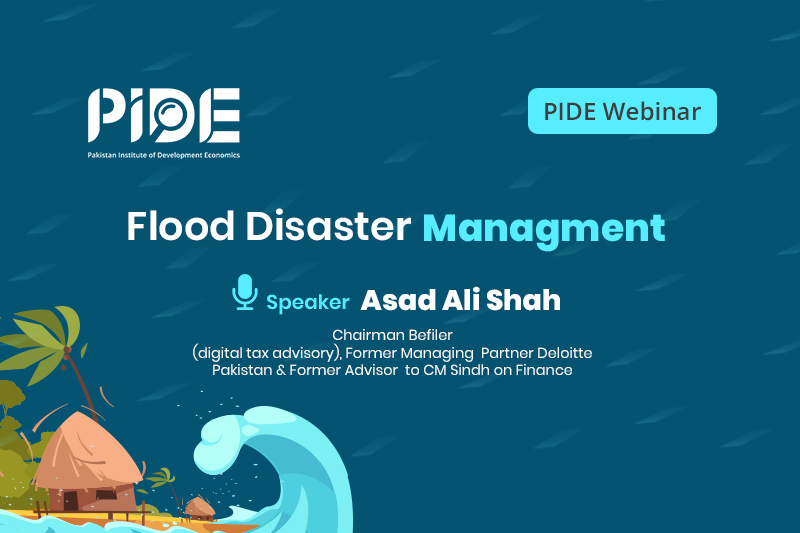 Flood Disaster Management - PIDE - Pakistan's premier economic think ...
