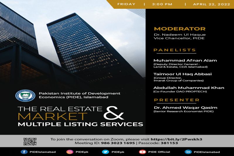 The Real Estate Market & Multiple Listing Services - PIDE - Pakistan's ...